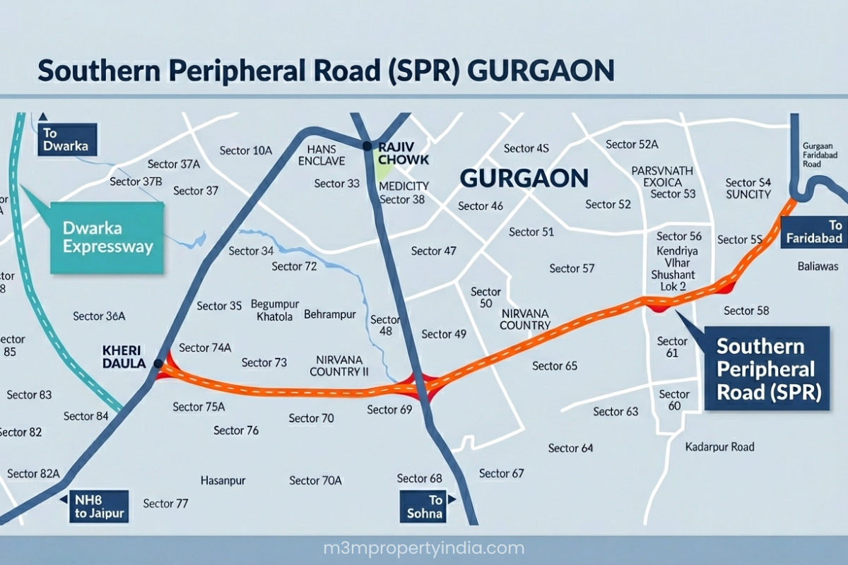 M3M SPR Road Gurgaon Projects and Investment Potential